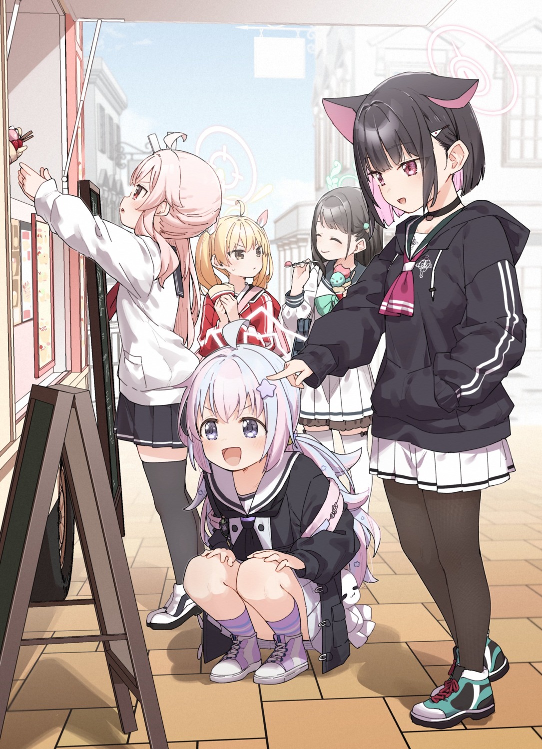 kusaka shi blue archive ibaragi yoshimi kurimura airi kyouyama kazusa uzawa reisa yutori natsu ...